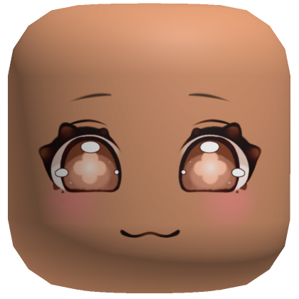 Chibi Cat Face [Tan] | Roblox Item - Rolimon's