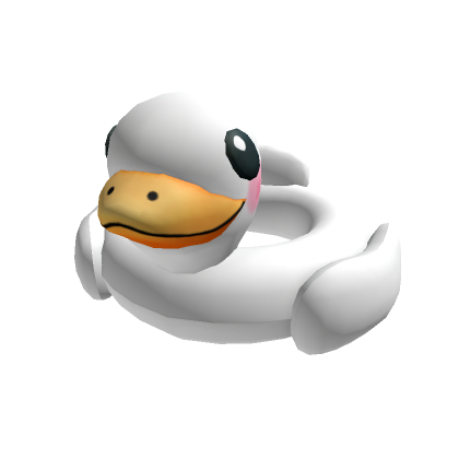 Cute White Duck Floaty | Roblox Item - Rolimon's