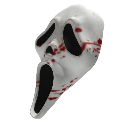 Stained Screaming Ghost Mask [SIDE] | Roblox Item - Rolimon's