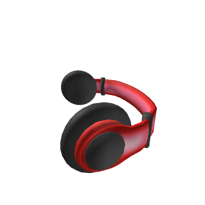 DJ Headset - Red | Roblox Item - Rolimon's