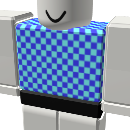 White Blocky R15 Outline Avatar - Roblox