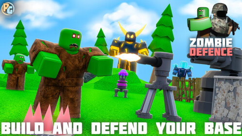 Logotipo De Defensa Zombie