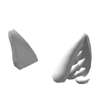 Fluffy White Fox Ears | Roblox Item - Rolimon's