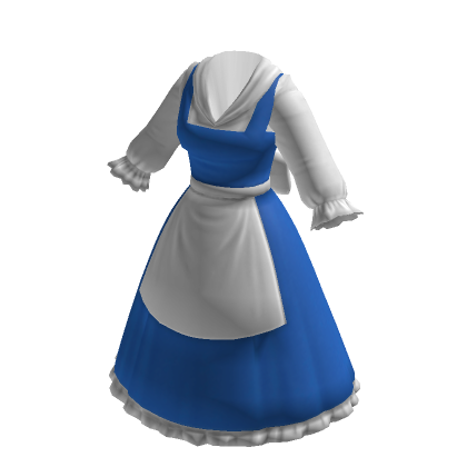 Cinderella princess doll maid dress costume blue | Roblox Item - Rolimon's