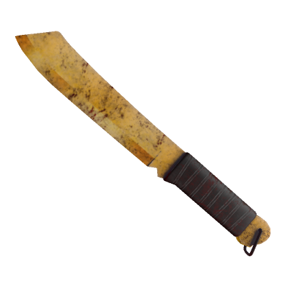 Gold Combat Machete | Roblox Item - Rolimon's
