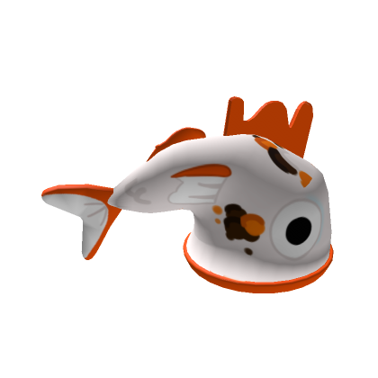 Silly Calico Koi Fish Hat | Roblox Item - Rolimon's