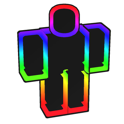 (1.0) Rainbow Double Outline Full Avatar | Roblox Item - Rolimon's