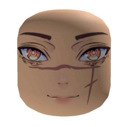 Possessed Girl Anime Face - Scar | Roblox Item - Rolimon's
