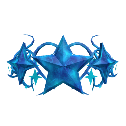 Coroa Cyber Sigil de Estrela Congelada - Roblox