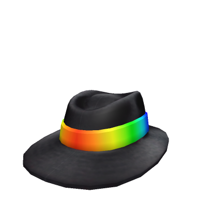 Rainbow Fun Fedora | Roblox Item - Rolimon's