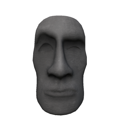 Sus Rock Stone Statue Head | Roblox Item - Rolimon's