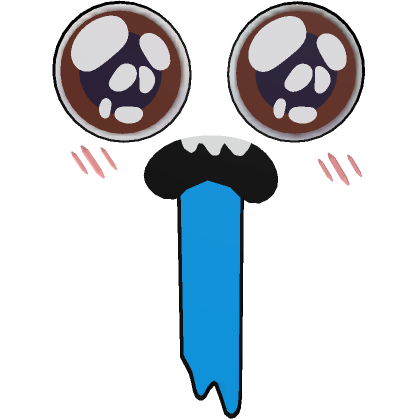 Cute Drool Face (3D) | Roblox Item - Rolimon's