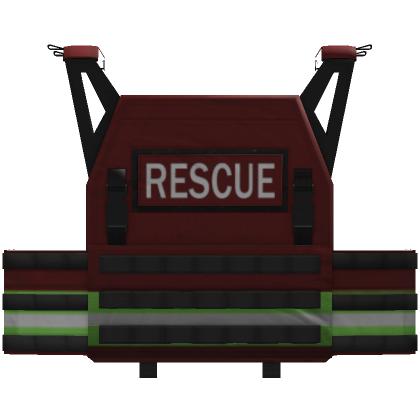 Urban Rescue Ballistic vest (Red) | Roblox Item - Rolimon's