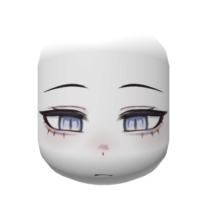 Slant Grey Cat Eyes | Roblox Item - Rolimon's