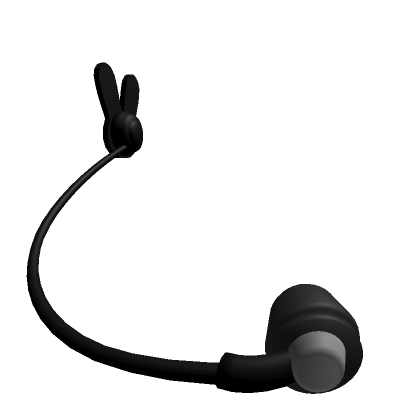 Black Kpop Idol Headset Mic | Roblox Item - Rolimon's