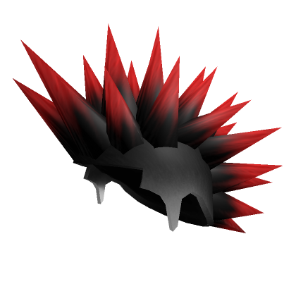 Red Spiky Punk Hair | Roblox Item - Rolimon's