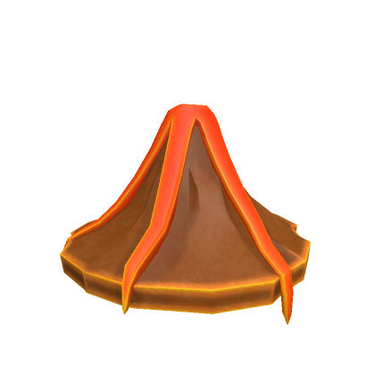 Fiery Volcano Eruption Hat | Roblox Item - Rolimon's