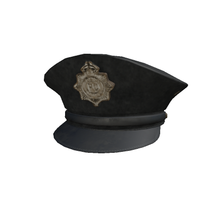 Police Cap Gold Badge | Roblox Item - Rolimon's