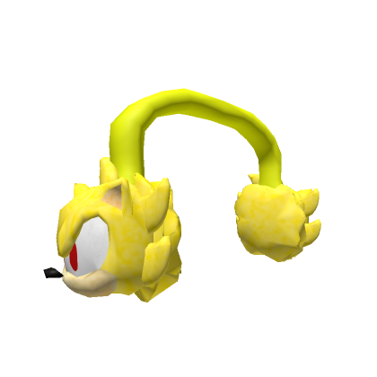 Super Sonic Ear Muffs | Roblox Item - Rolimon's