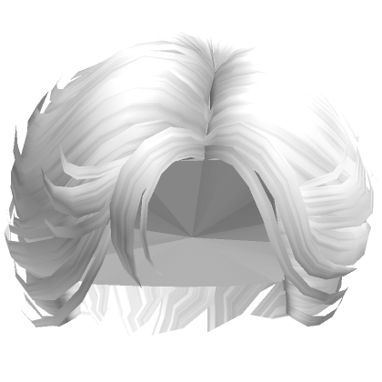 Cheveux mâles balayés côté blanc - Roblox
