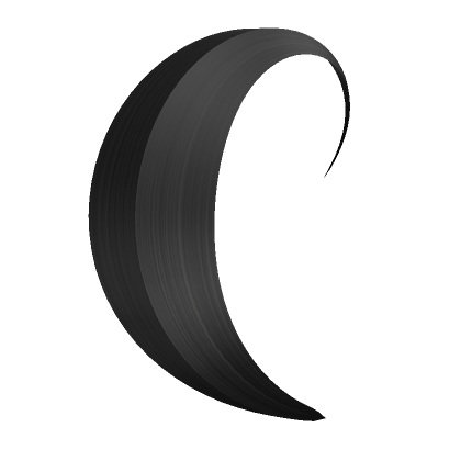 Cute Swirly Anime Cowlick Black | Roblox Item - Rolimon's