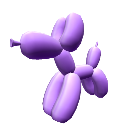 Balloon Dog Purple | Roblox Item - Rolimon's