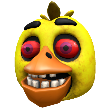 Angry Chica Bird Animatronic Head Hat Fnaf | Roblox Item - Rolimon's