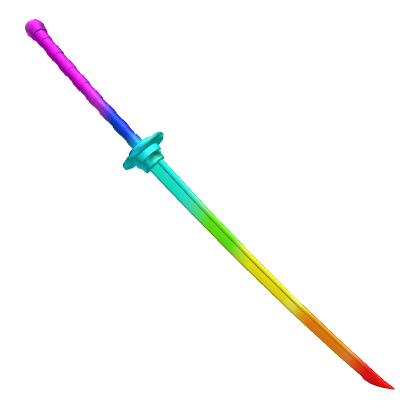 Radiant Rainbow Katana | Roblox Item - Rolimon's