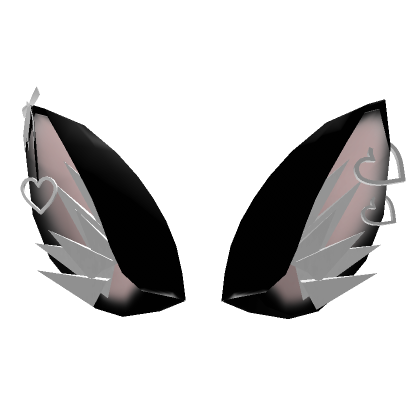 Cute Cat's Ear 🐾 (Black) | Roblox Item - Rolimon's