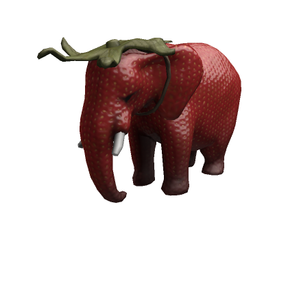Strawberry Elephant Pal | Roblox Item - Rolimon's