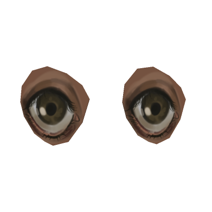 Weirdcore Creepy Cardboard Cutout Face Eyes | Roblox Item - Rolimon's