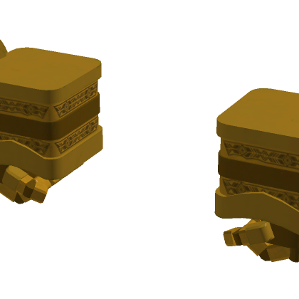Golden Gauntlets | Roblox Item - Rolimon's