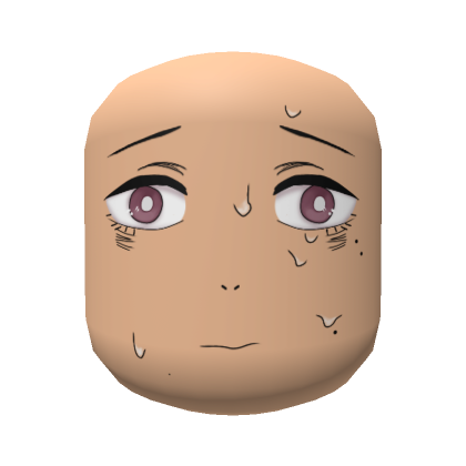 Nervous Girl Anime Face | Roblox Item - Rolimon's