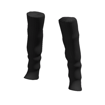 Knitted Leg Warmers Black | Roblox Item - Rolimon's