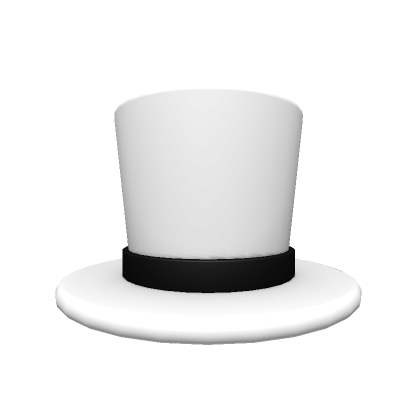White Small Top Hat (for Headless) | Roblox Item - Rolimon's