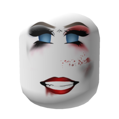 Bruised Jester Girl Face | Roblox Item - Rolimon's