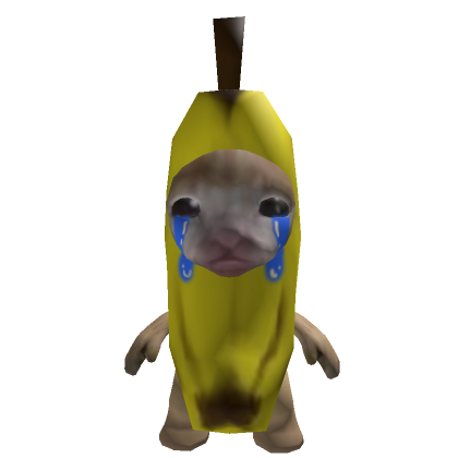 Banana Cat Meme Friend (Left) | Roblox Item - Rolimon's