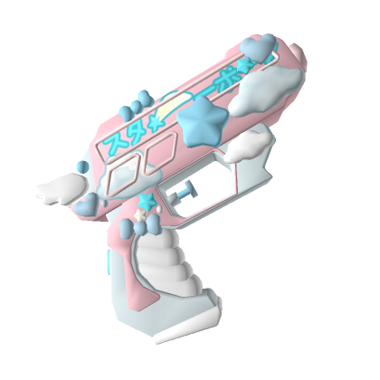 ˚ʚ♡ɞ˚[3.0] Kawaii Cute Decora Pastel Pistol Gun | Roblox Item - Rolimon's