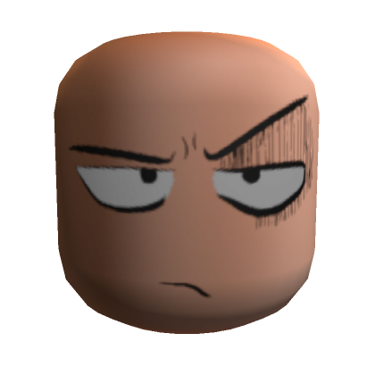 Angry Man head | Roblox Item - Rolimon's