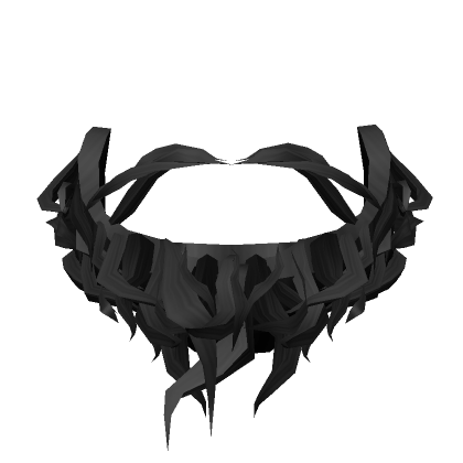 Black Fluffy Beard | Roblox Item - Rolimon's