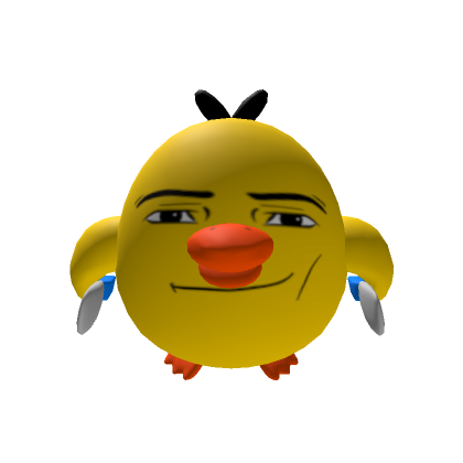 Duck with Man Face Buddy | Roblox Item - Rolimon's