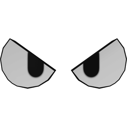 Cartoon Angry Eyes 3D (Default Head) | Roblox Item - Rolimon's