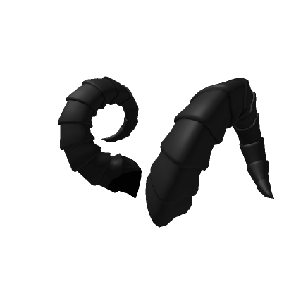 Black Ram Horns | Roblox Item - Rolimon's
