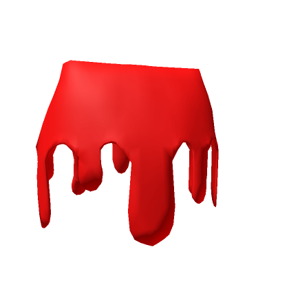 Red Ink Drip Skirt | Roblox Item - Rolimon's