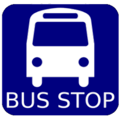 Bus Stop Sign Transparent