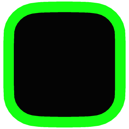 Green Head Outline | Roblox Item - Rolimon's