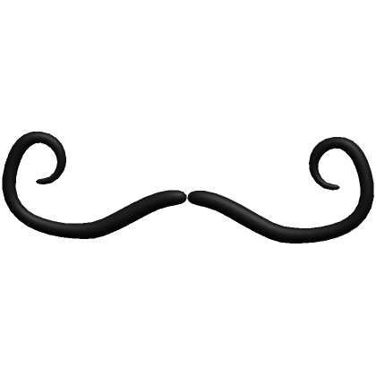 Black Villain Mustache | Roblox Item - Rolimon's