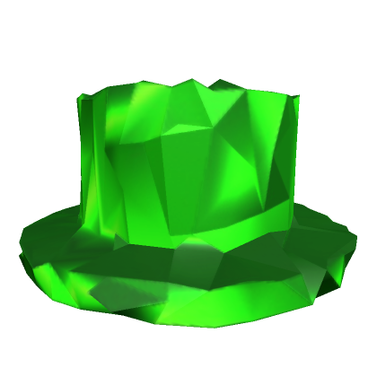 Emerald Crystalline Top Hat | Roblox Item - Rolimon's