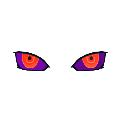 Glowing Demon Eyes Purple | Roblox Item - Rolimon's