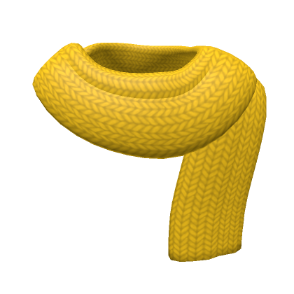 Yellow Knit Scarf (1.0) | Roblox Item - Rolimon's